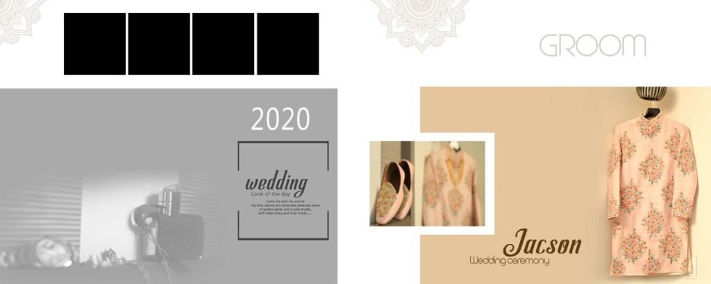 Best Creative Wedding Album PSD Templates Free Download 12x36 Vol 129 ...