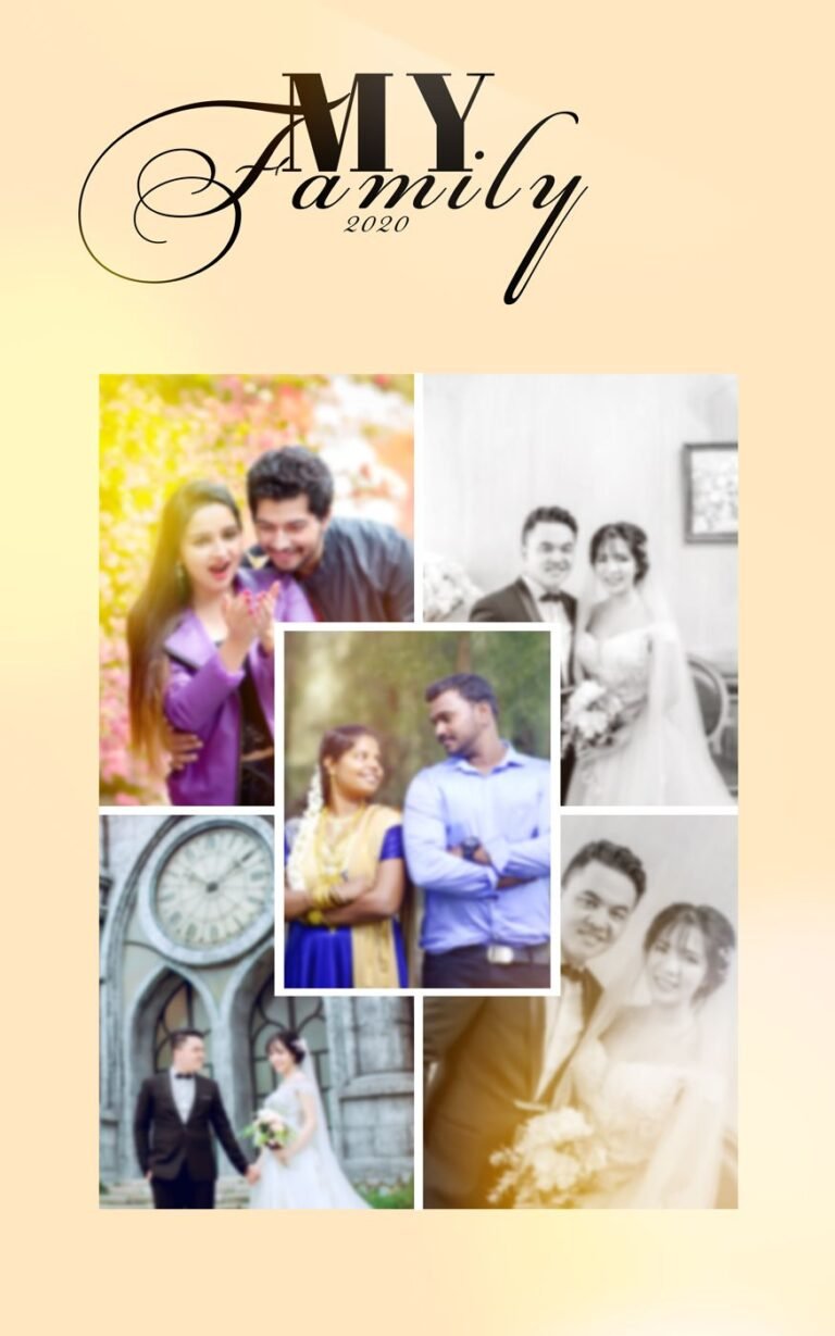 photo collage frame design free download 2024 Vol 04 - PsdAdda