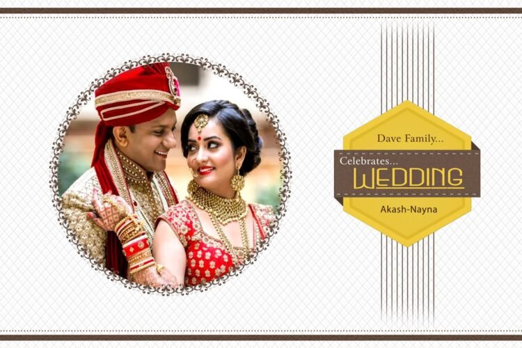 Creative Wedding Cover Album PSD 12x18 Vol 12 - PsdAdda