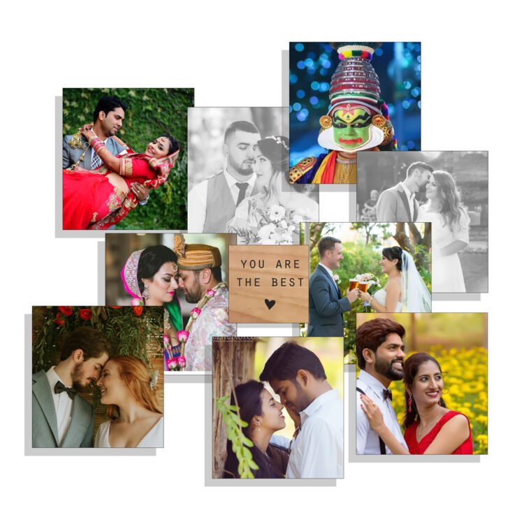 photo collage templates free download Vol 07 - PsdAdda