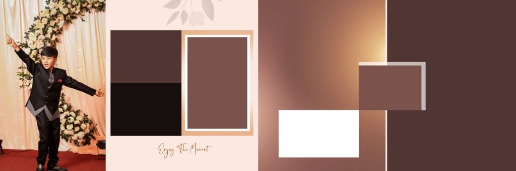 Beautiful Wedding Album PSD Template 12X36 Vol 254 - PsdAdda